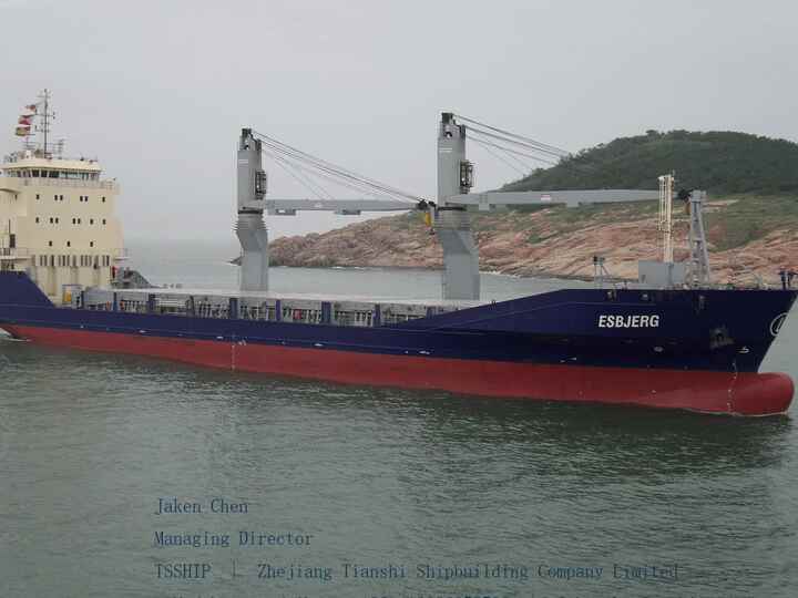 5000 DWT New Bulk Carrier General Cargo Ship - 70m Length, 19.5m Width ...