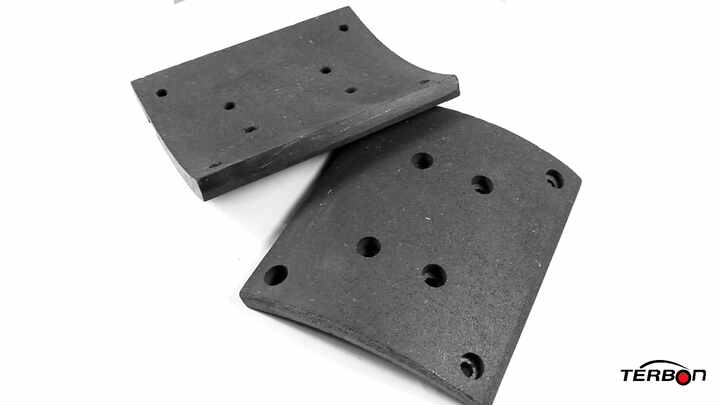 WVA 19488/19496 Terbon Truck Parts Spare Asbestos Free Brake Lining Kit