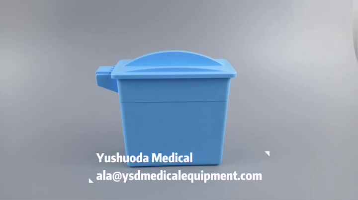 Customizable OEM Pathology Plastic Slide Staining Jar with Rack