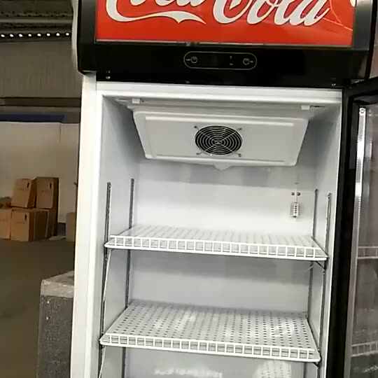 Glass Door Pepsi Beverage Cooler - Commercial Display Freezer
