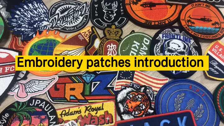 Custom Embroidery Patches - Versatile for Clothing & Gear