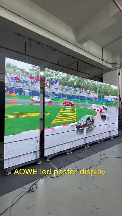 Seamless Splicing LED Poster Video Wall Indoor 4k Display Mobile ...