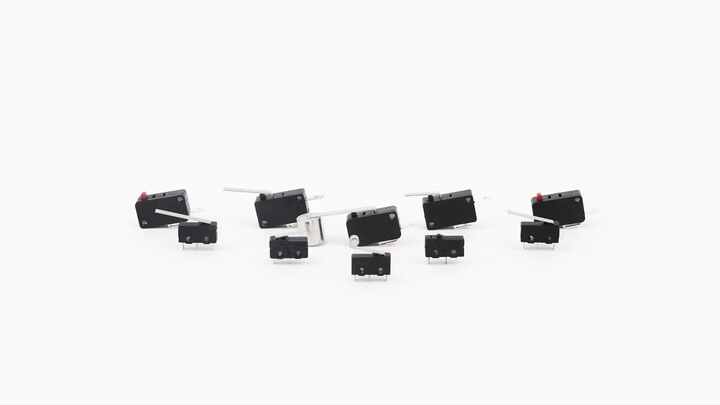 Roller Lever Arm PCB Terminals - JINGHAN Micro Switches