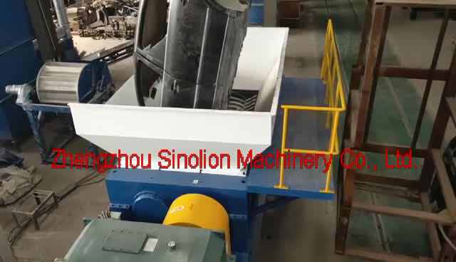 Heavy duty EFB shredder / double shaft Oil Palm Empty Fruit Bunched ...
