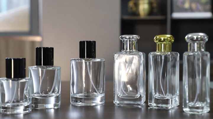 Luxury Cylinder Parfum Botol 30ml - Empty Glass Bottle