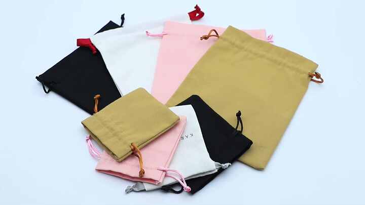 Small Cotton Pouch - Secure and Stylish Jewelry Storage