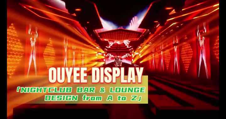 Customized LED Music Bar Counter Design for Night Clubs