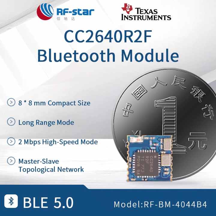 TI CC2640R2F Long Range BLE Module - Smart Wearable Solutions