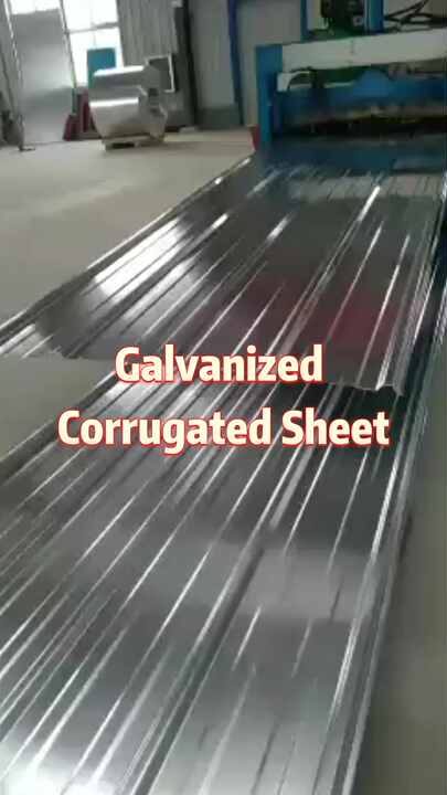 Gi Corrugated Steel Sheet Gi Metal Roofing Sheet Bright Galvanized ...