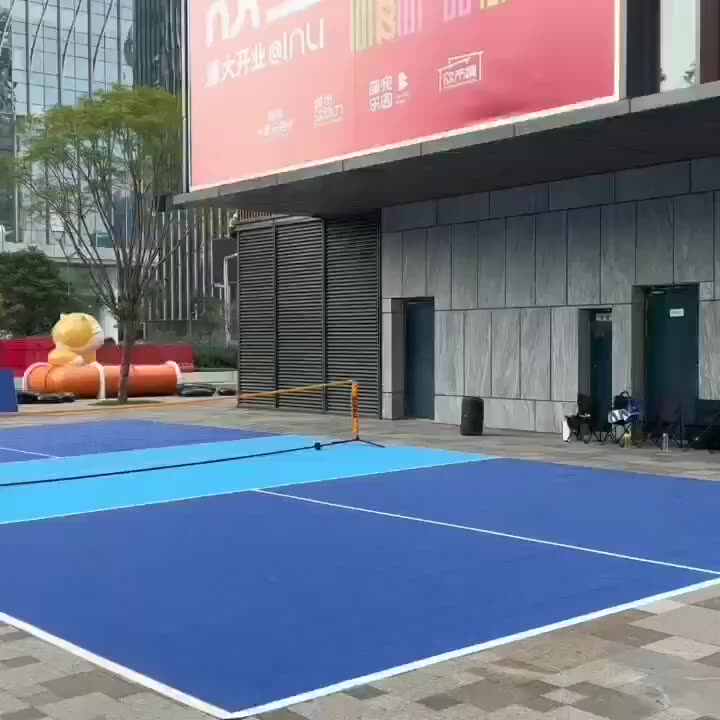 3D PRINT Pickleball Court Roll Mats - 30ft X 60ft Portable
