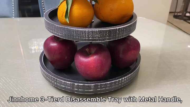 Cottage Layered Tray - 3 Layer Tray Serving, Presentation and Kitchen ...