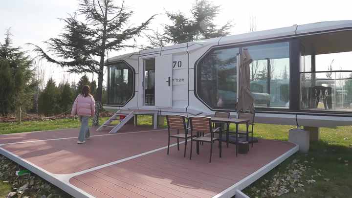 Luxury Modular Camping Prefabricated Modern Prefab House Office ...