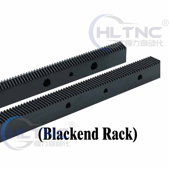 HLTNC Good Quality 1000mm 2 M Black cnc router parts helical gear rack ...