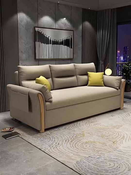 Modern Foldable Sofa Bed with Storage for Small Apartments - OEM