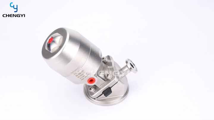 DN10 Sanitary Stainless Steel Tank Bottom Diaphragm Valve