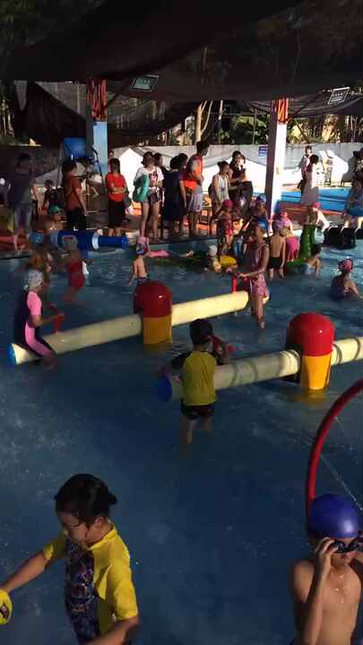 Large Spray Column Water Park Water Toy Children's Play Expansion ...