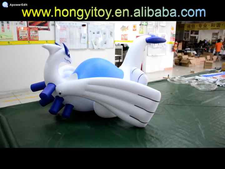 Inflatable Japanese Doll Anime Dragon Toy - PVC Lugia
