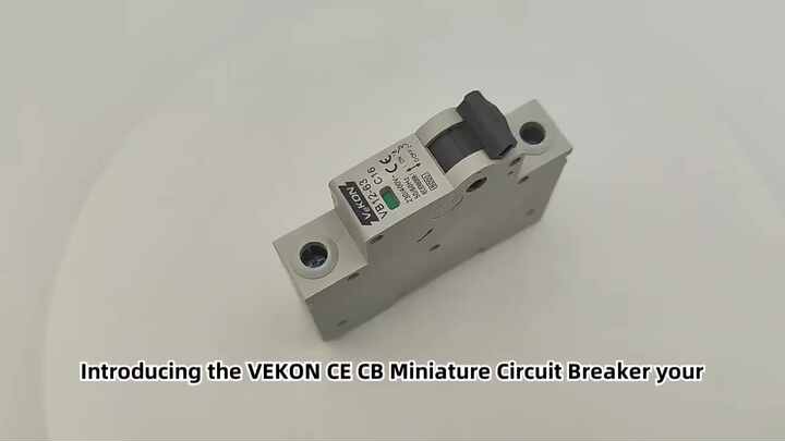 1p N Type MCB Miniature Circuit Breaker Copper Material 4 5kA Breaking ...