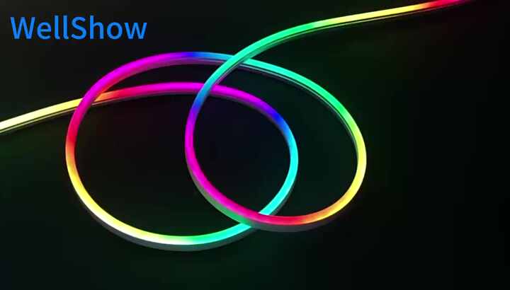 Continuous Glow LED Neon Sign Strips Seamless Low-Voltage 0612 Beam ...