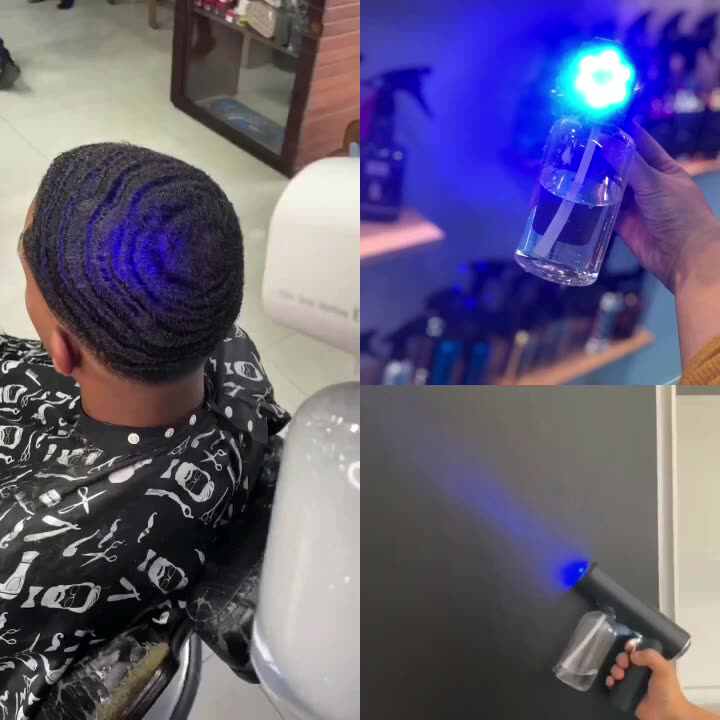 Barber Aftershave Cordless Automatic Sprayer Gun K7 - Professional Nano ...