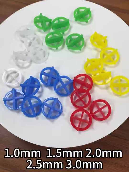 Reusable Round Tile Spacers Tile Tools Circular Cross Spacer Leveling ...
