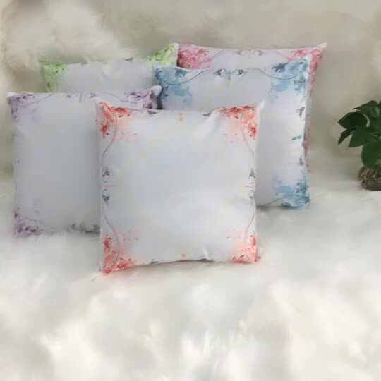 Luxury European Style Customizable Blank Sublimation Throw Pillow ...