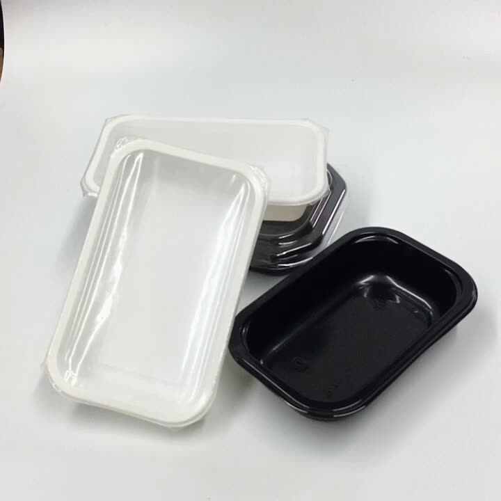 Dual Microwave Ovenable Colored Cpet Plastic Tray For Ready Meal - Buy ...