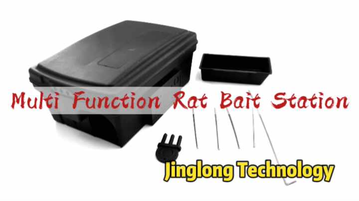 Commercial Fast Catch Rodent Station - Eco-Friendly Rat Trap Bait Box ...