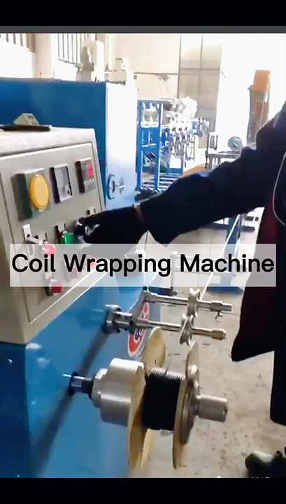 JIACHENG 1250mm Automatic Wire Coil Winding Wrapping Machine for Cable ...