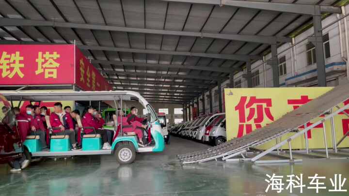 Electric Sightseeing Bus - 11 Seats, Customizable Tour Car