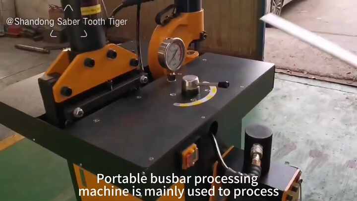 Portable Busbar Bending Machine 3 in 1 Busbar Processing Machine Busbar ...