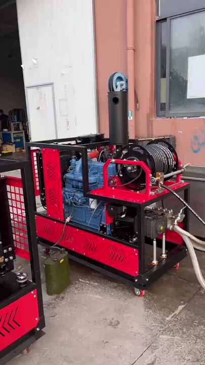 High Pressure Unblocking Sewer Machine Drainage Cleaning Equipment Pipe ...