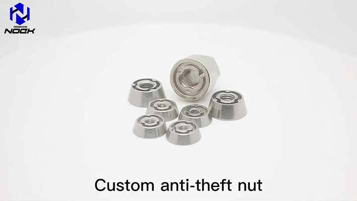 M5 M6 M8 Three Flap Tamper Proof Stainless Steel Passivated Security ...
