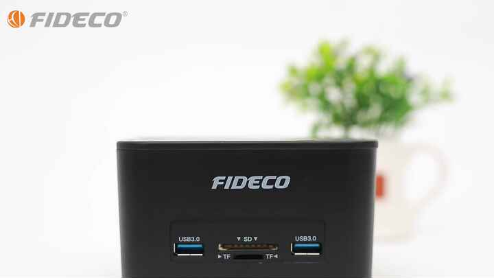 FIDECO USB 3.0 SATA HDD Docking Station - 12TB Capacity, Offline Clone ...