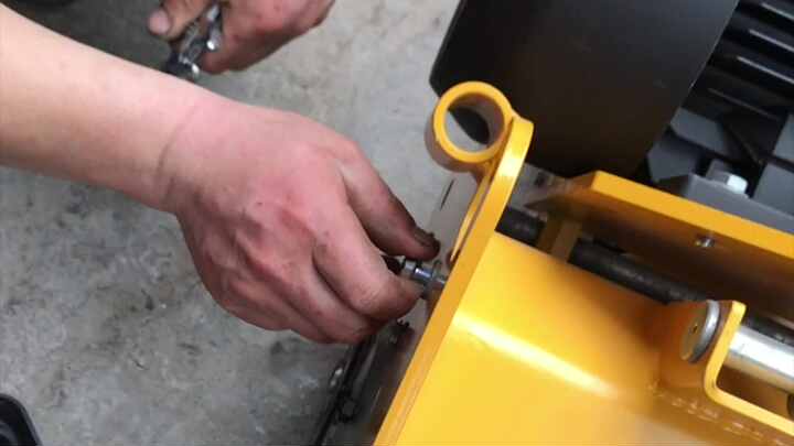 JS250 Floor Scarifier Machine Concrete Floor Milling Paint Scarifier ...