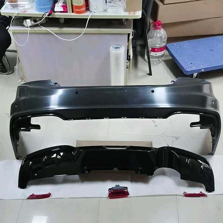 Body Kit Front & Rear Bumper with Smoke Tail Light for Honda Civic Si ...