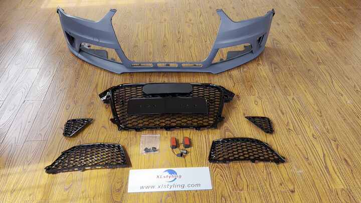 Bodykit for Audi Q2 2023 Black Warrior Kit - Front Bumper Grill & Rear ...