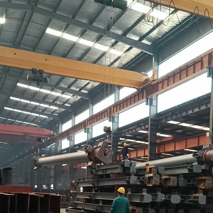 Heavy Steel Frame Structure Free Design Sandwich Panel Wall Large Span ...