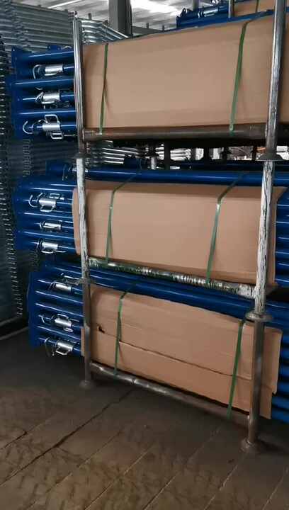 Construction Standard Telescopic Scaffolding Props with Flat Plate ...