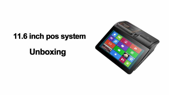 All in One Pos System - 11.6 Inch Tablet Pos Touch Screen