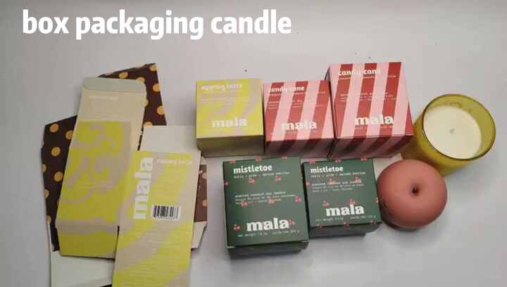 Wholesale Custom Paper Mail Packaging Boxes For Cosmetic Candle Glass ...