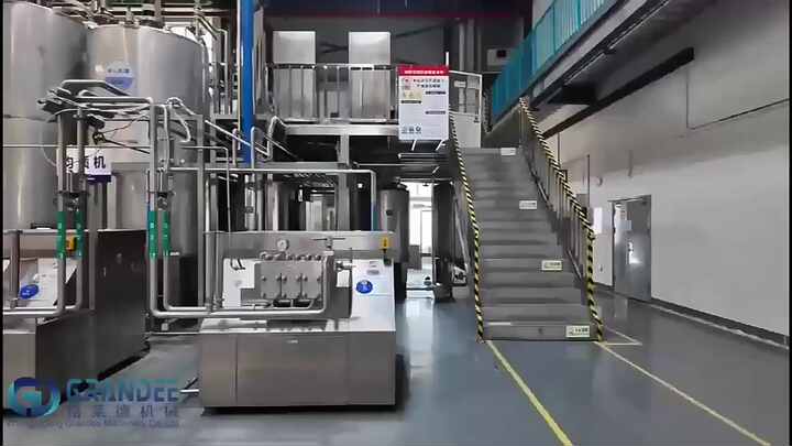 Automatic Industrial Milk Processing Line - UHT Milk Production