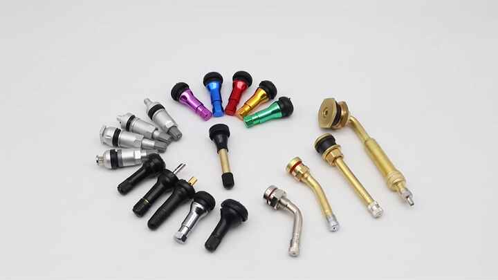 Brass Tire Valves For High-performance Custom Wheels Clamp-in Tubeless ...