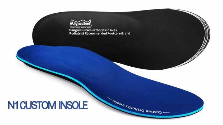 Heat Moldable Personalized Shoe Insoles Adjustable Arch Extra Support ...