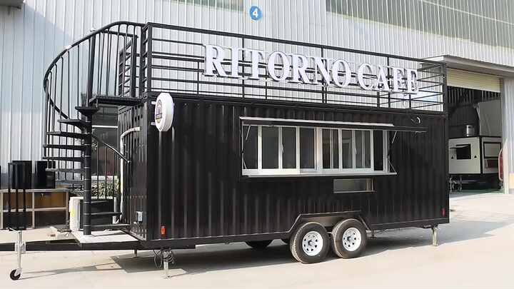 Fully Equipped Food Truck - Shawarma Mobile Catering Van
