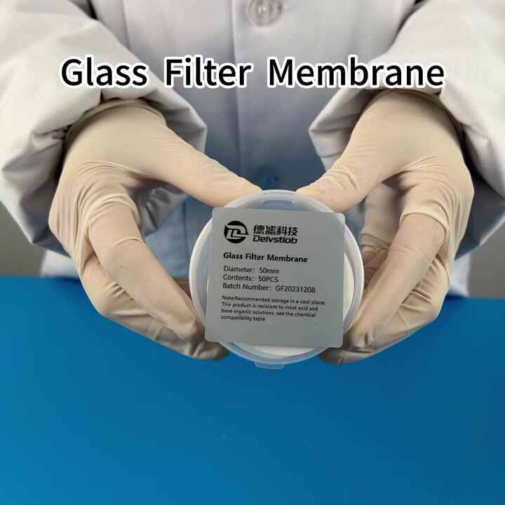 Delvstlab Borosilicate Glass Fiber Membrane Filter 47mm 50mm
