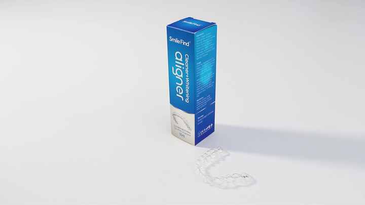Smile Find Teeth Aligners Cleaner - 2 in 1 Foam Toothpaste for Dentures ...