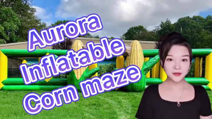 Commercial Giant Inflatable Corn Maze Game for Adults