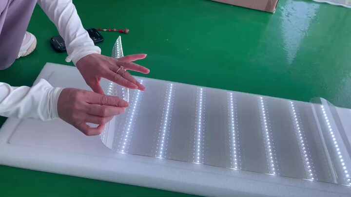 Adhesive Flexible LED Film Screen - Transparent Display