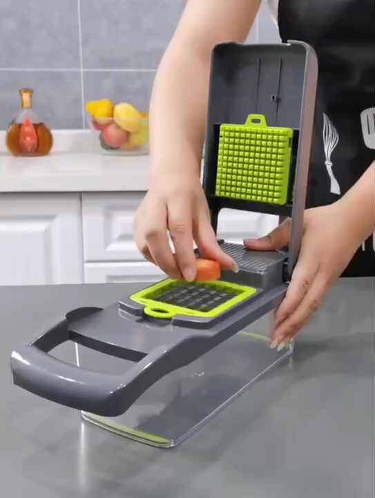 Versatile 15-in-1 Kitchen Tool - Efficient Cutting Solutions